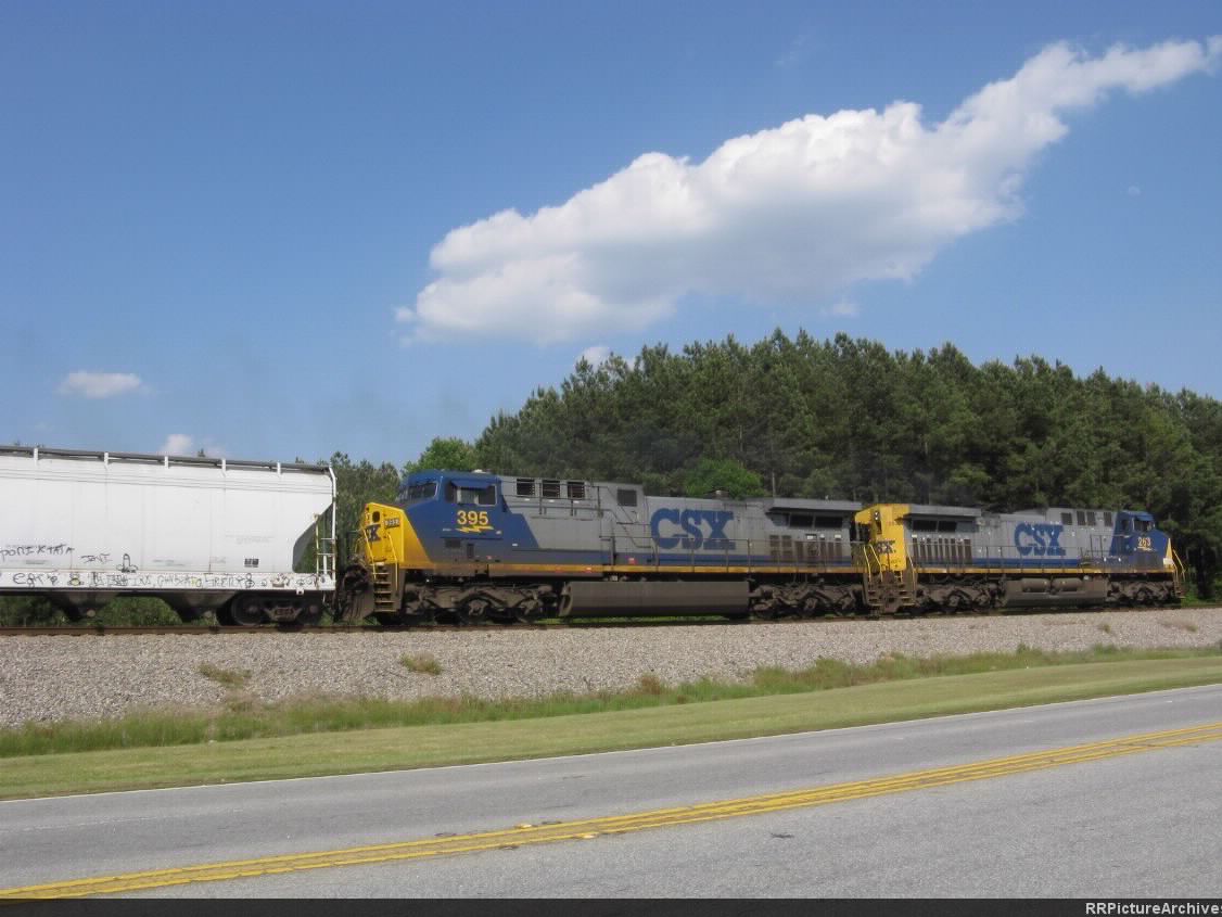 CSX 395 CW44AC